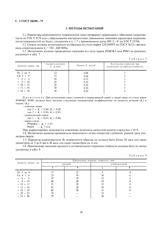 ГОСТ 20698-75 | Чертежи