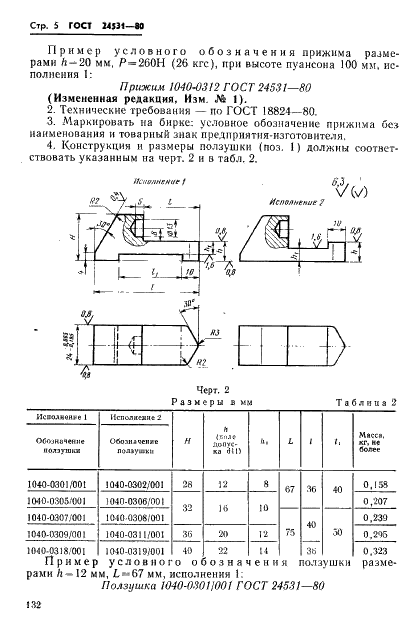 ГОСТ 24531-80 | Чертежи бесплатно